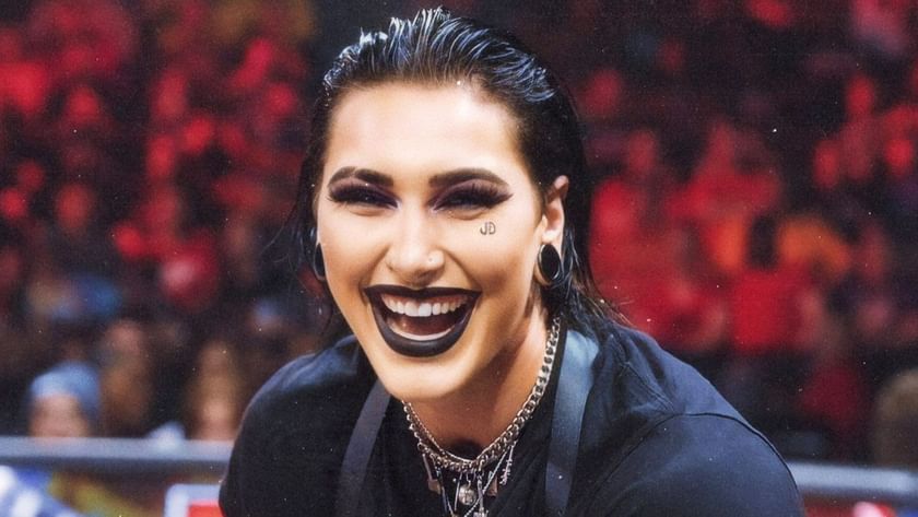 Rhea Ripley's hilarious reaction to Judgment Day star declaring himself ...