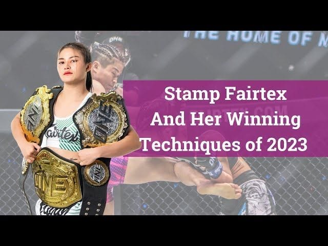 WATCH: Stamp Fairtex showcases the techniques that made her a three ...