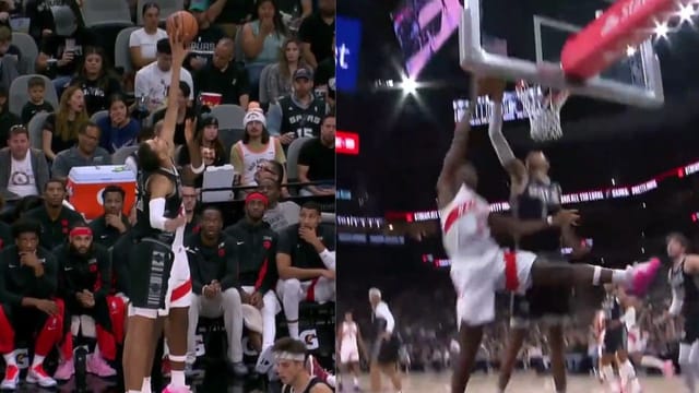 "He’s way too tall": OG Anunoby felt helpless when Victor Wembanyama blocked 3-point attempt