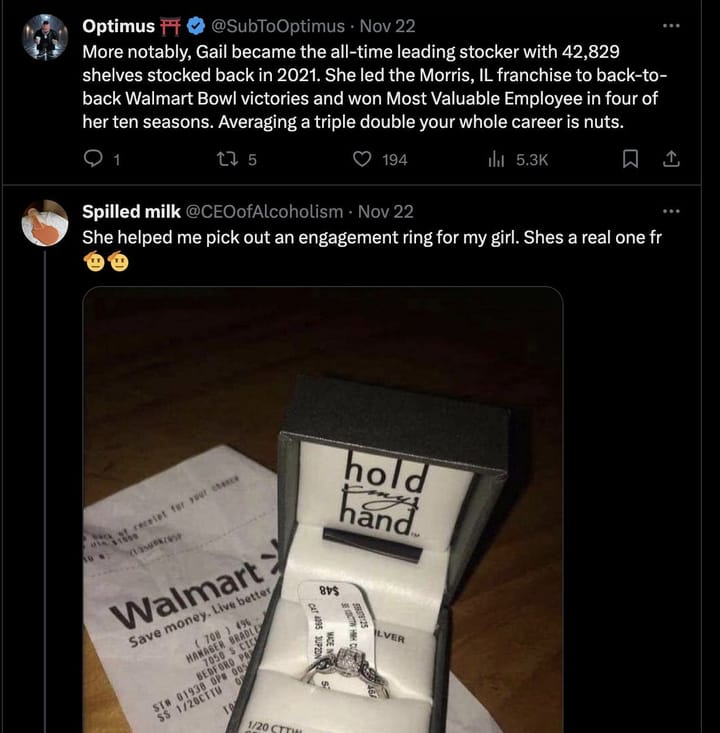 Who is Gail Lewis? Tributes pour in as Viral Walmart employee takes ...