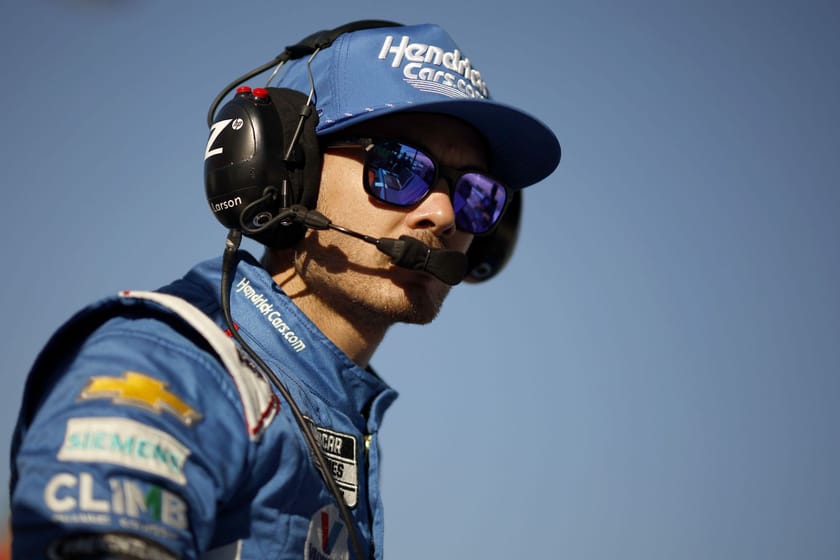 Kyle Larson names his biggest competitor for the NASCAR Championship at ...
