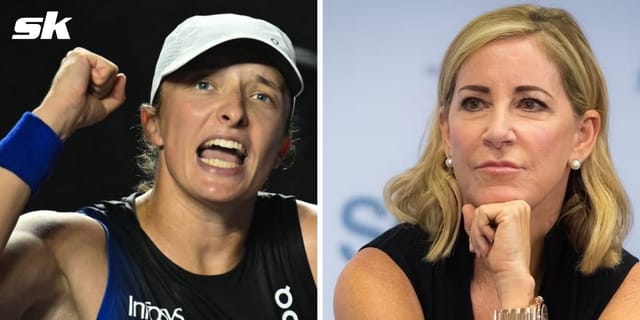 Chris Evert defends Iga Swiatek against 'disappointing season' claims ...