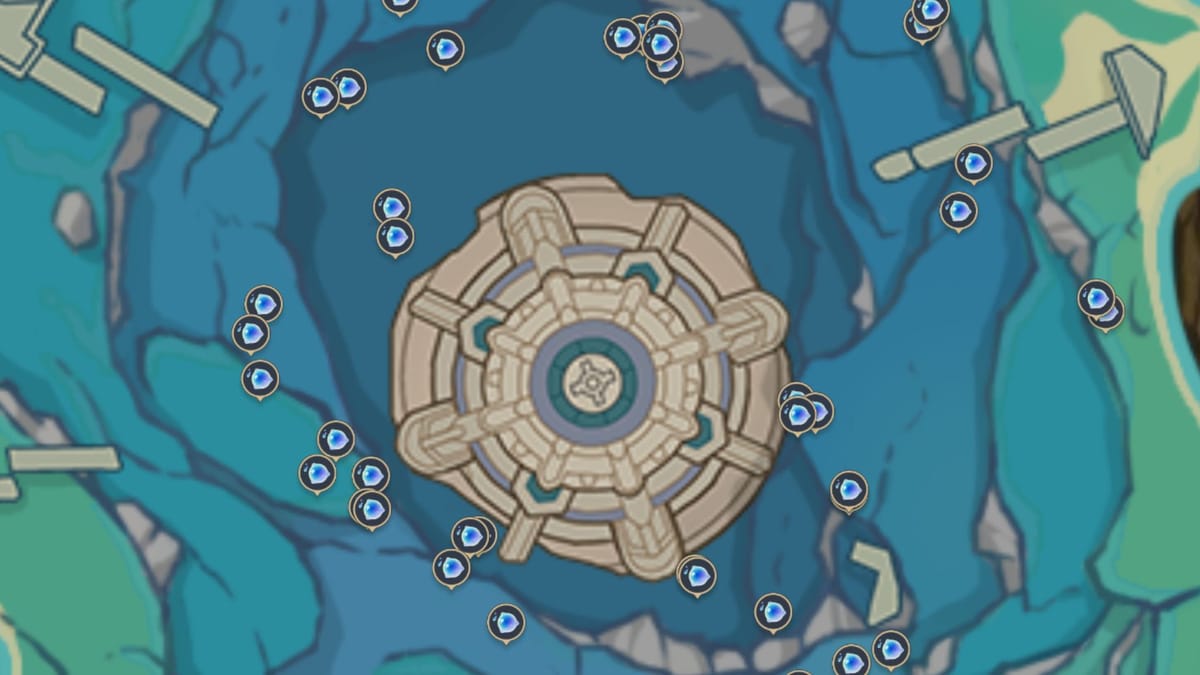 Genshin Impact Spring of the First Dewdrop locations and farming routes