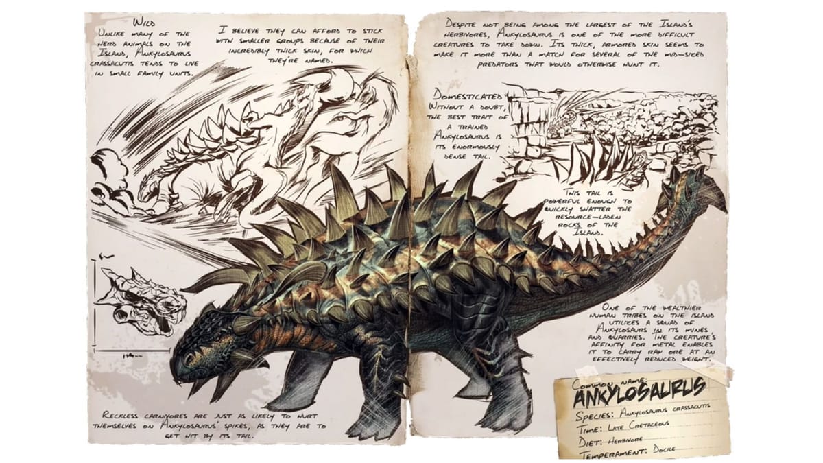 ARK Survival Ascended Ankylosaurus taming guide