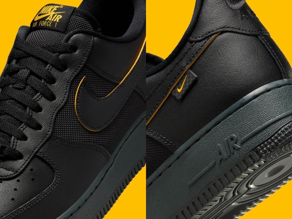 Nike Air Force 1 Low “Triple Black” Ballistic Mesh shoes: Everything we ...