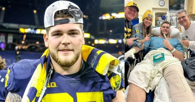 Michigan: "Surgery went great" - Michigan OL Zak Zinter shares latest ...