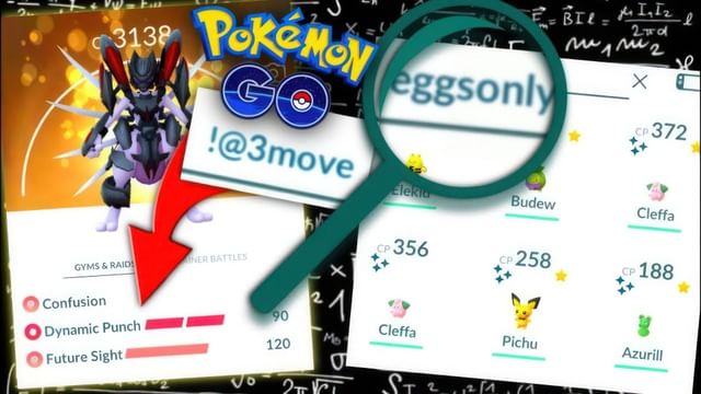 All Pokemon GO search strings, terms, and commands