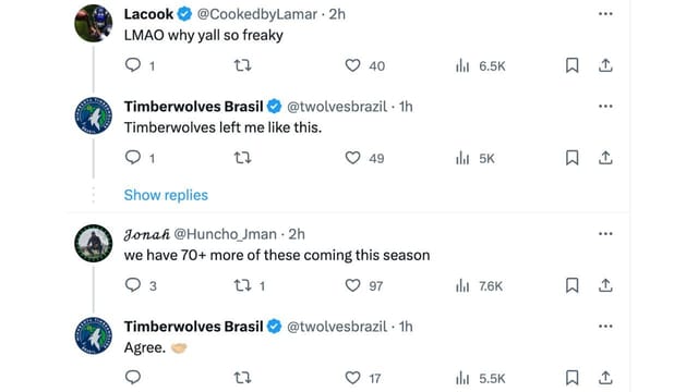 "Fu** did I just watch": Fans horrified as Timberwolves Brasil shares yet another viral clip ...