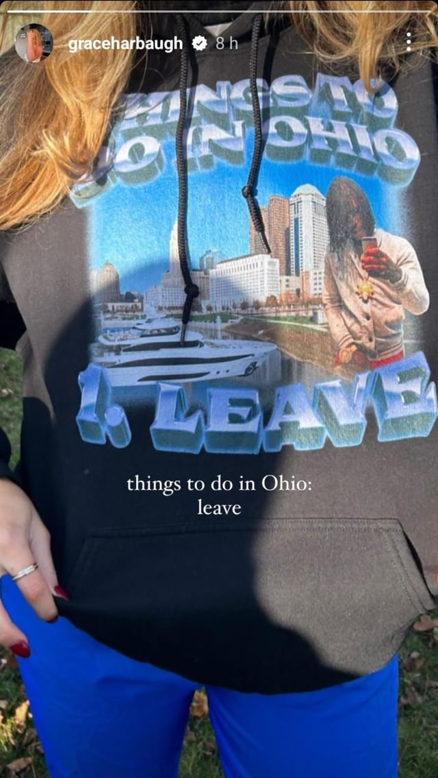 Michigan HC Jim Harbaugh’s daughter Grace takes a dig at Ryan Day’s ...