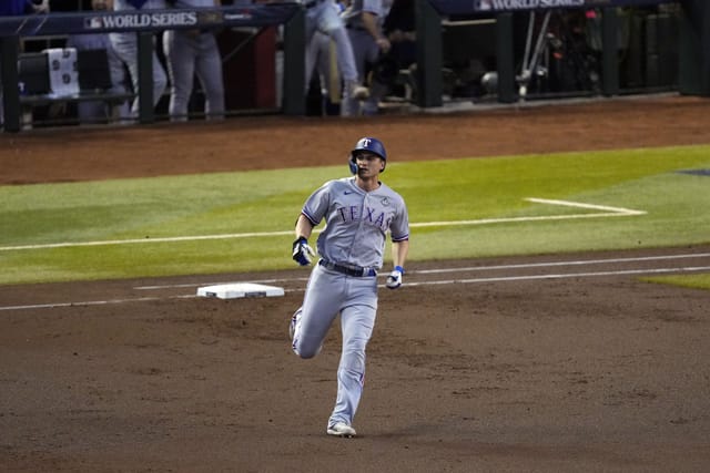 Rangers OF Travis Jankowski impressed with Corey Seager's WS Game 4 ...