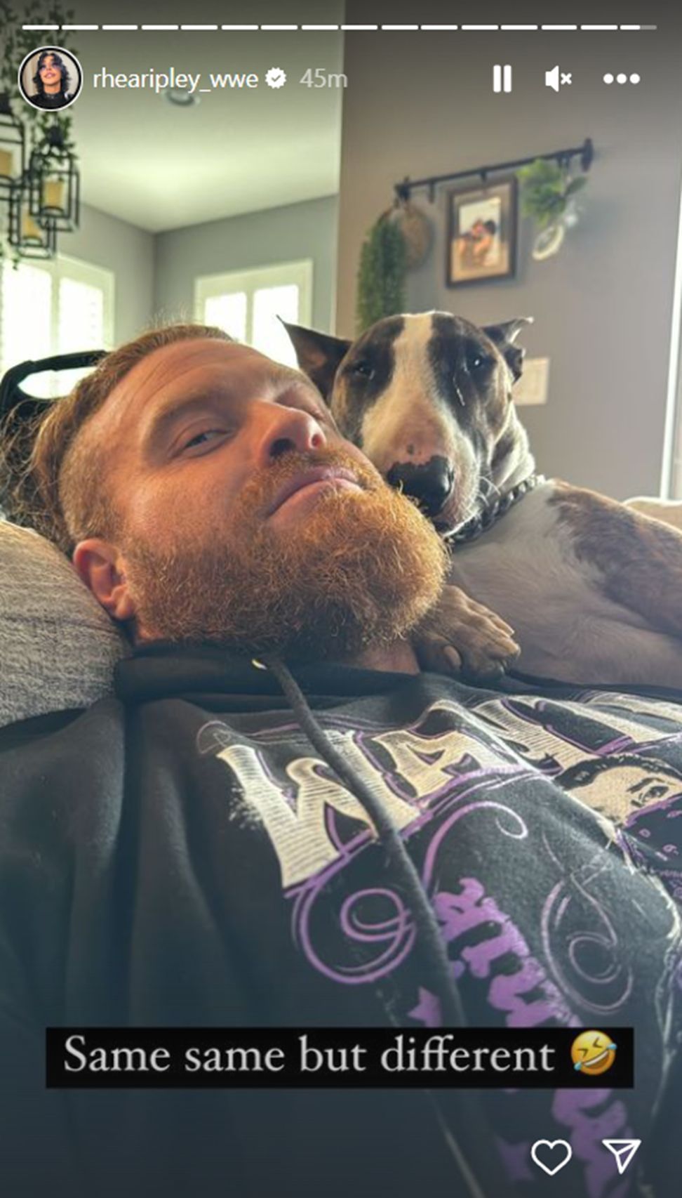 Rhea Ripley sends cute message to her fiance following WWE RAW