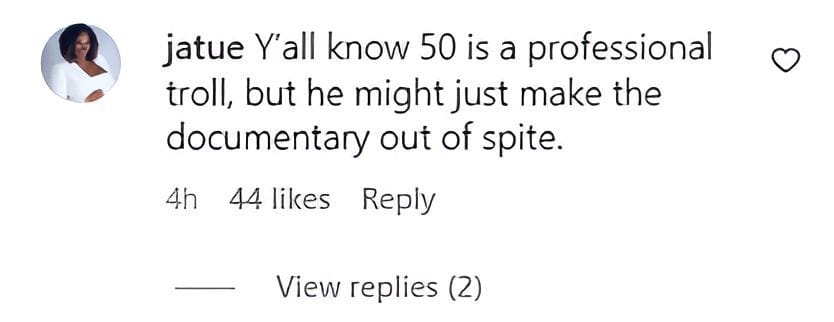 “He ain't never scared”: 50 Cent claiming he’ll executive produced a ...