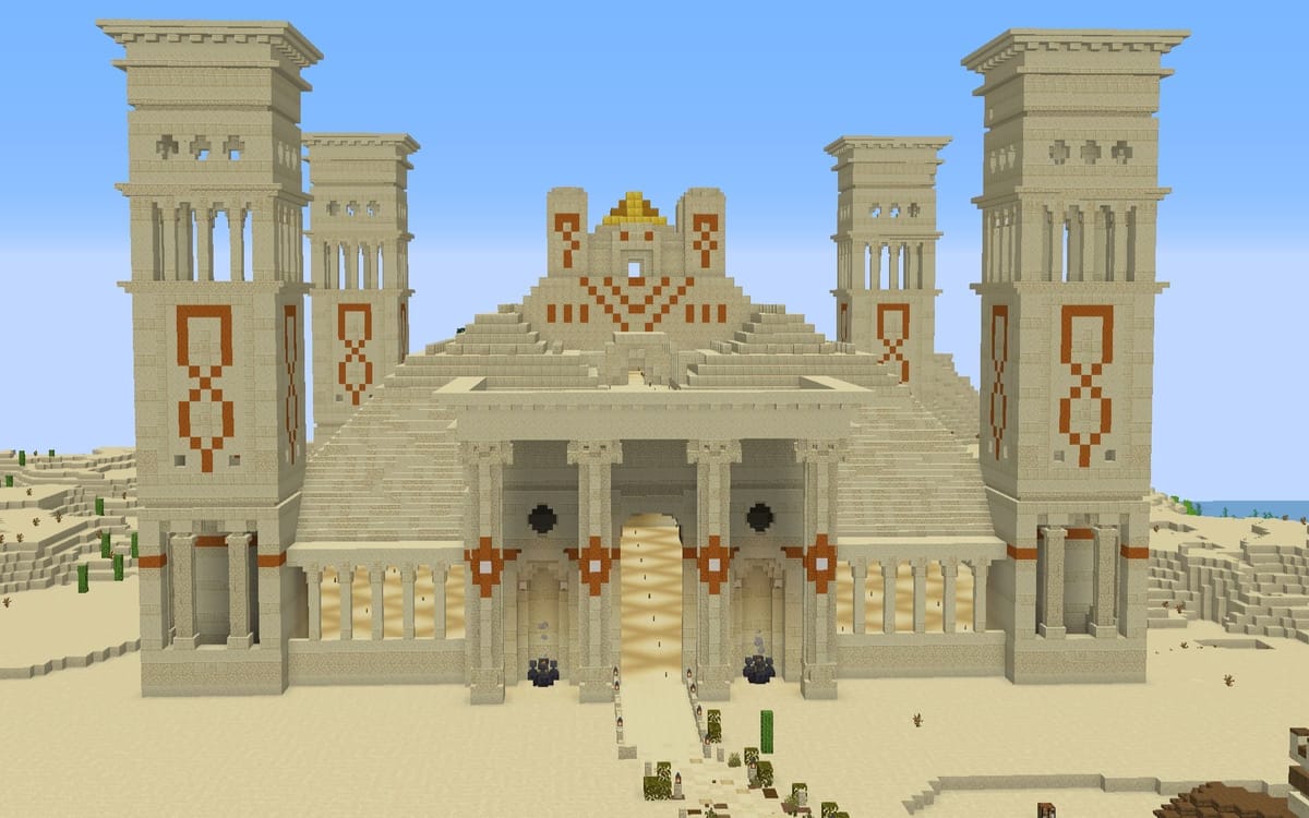10 best Minecraft temple designs