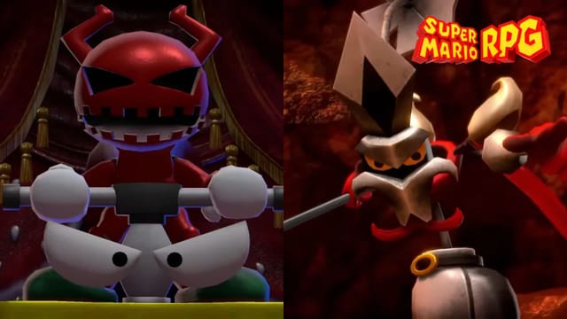 All bosses in Super Mario RPG Remake
