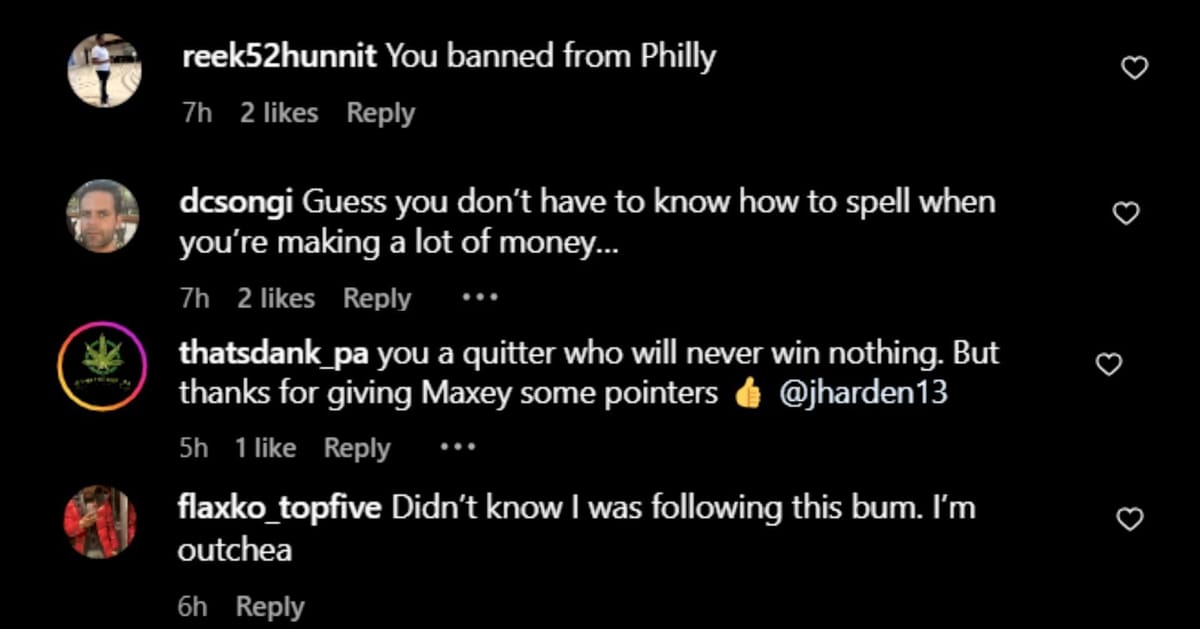 "You lack self-awareness": NBA fans ridicule James Harden as he makes ...