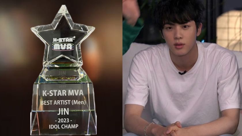 "Congratulations Jin": Fans laud as the BTS member is set to receive K-STAR MVA Best Artist ...
