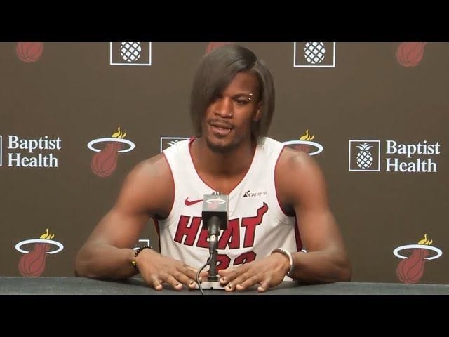 “Sit next to me, I like you”: Jimmy Butler displays excellent ...