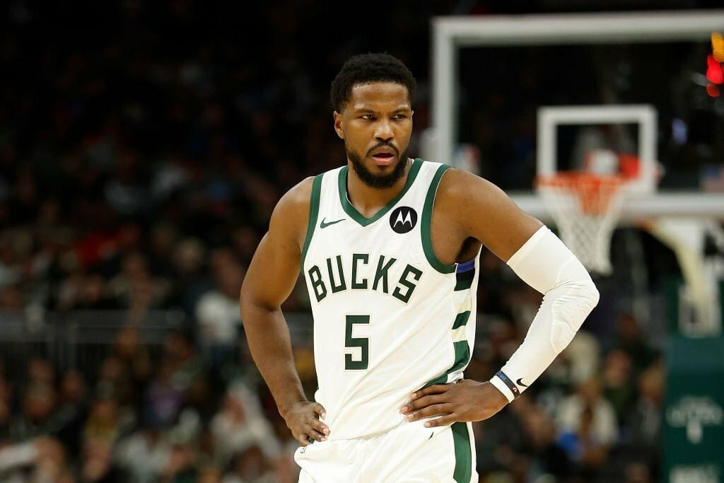 What is Malik Beasley's 3-point percentage?