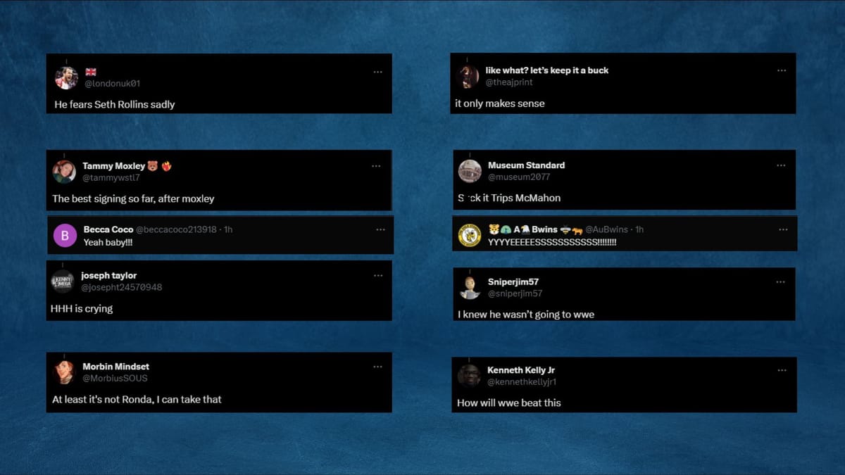 "HHH is crying," "How will wwe beat this" - Fans go gaga as Tony Khan ...