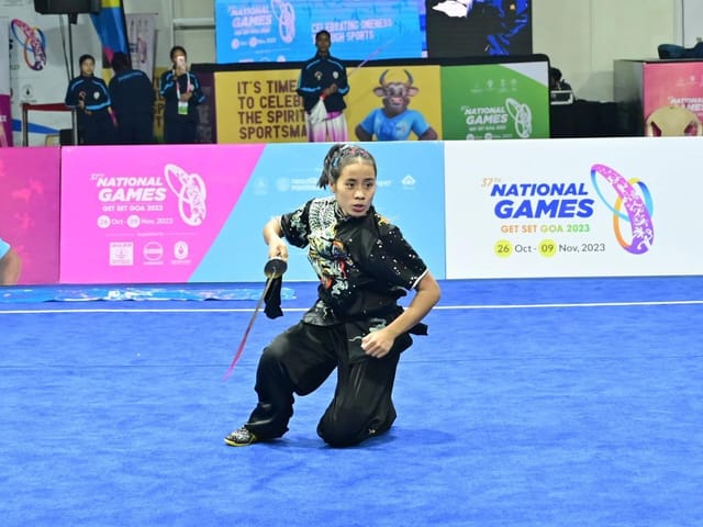 National Games 2023: Arunachal Pradesh Wushu players shine after Asian ...