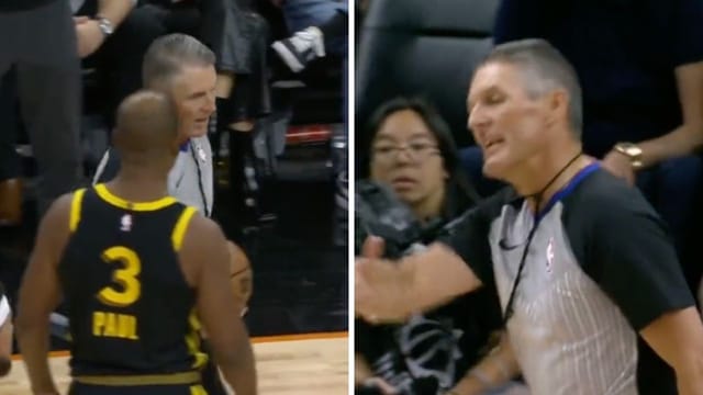 “You’re a b*tch”: Chris Paul seen talking smack to Scott Foster who has ...