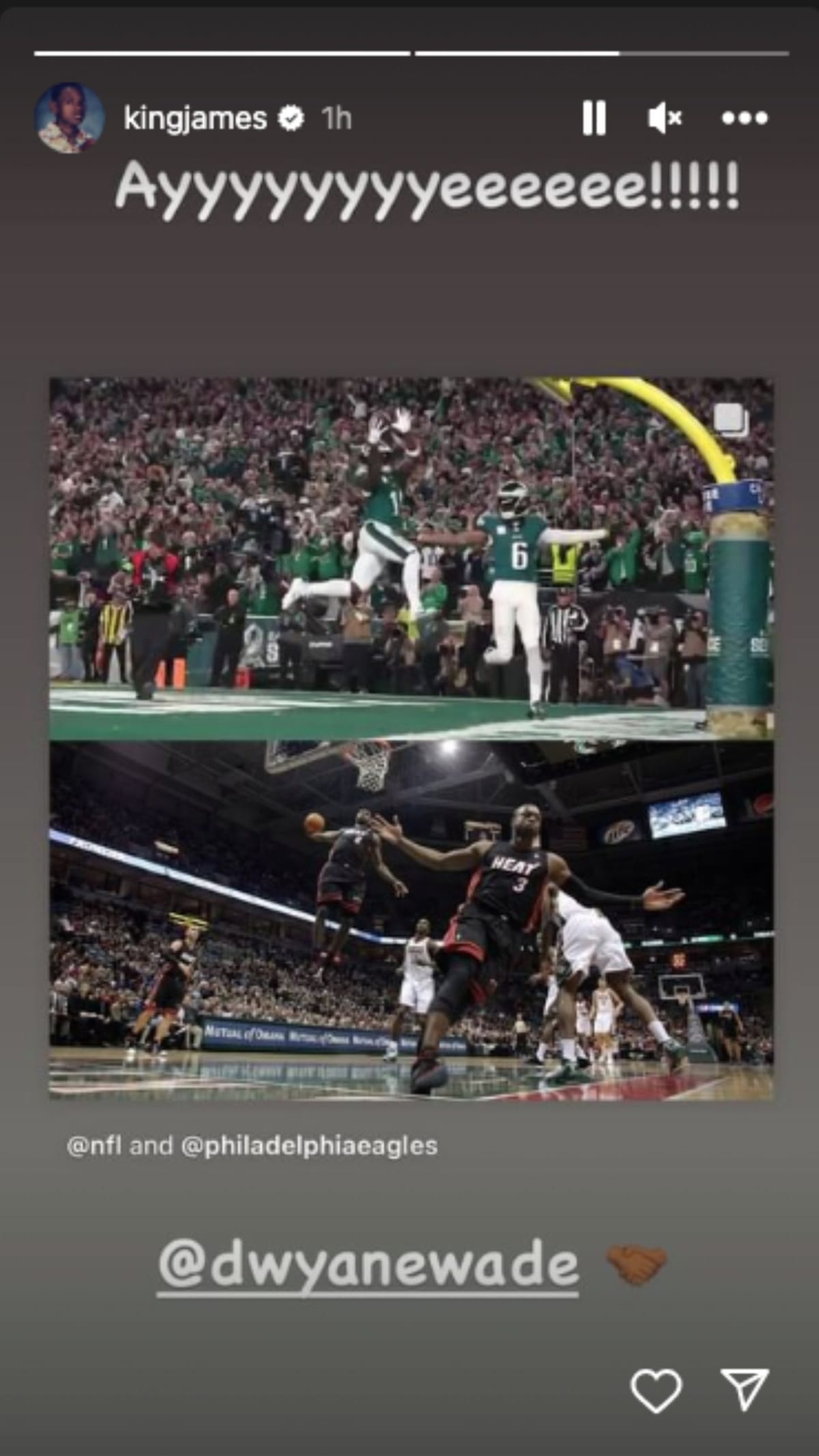 LeBron James applauds DeVonta Smith, AJ Brown for recreating iconic ...