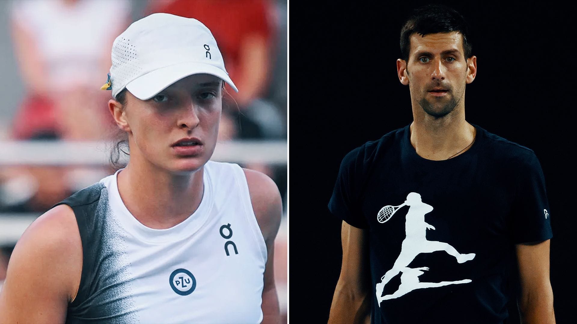 "This is giving Novak Djokovic with Serbians, which still happens ...