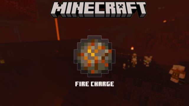 Minecraft fire charge guide: Recipe, uses, and more