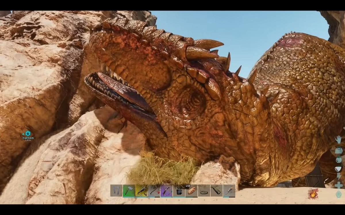 ARK Survival Ascended Giganotosaurus taming guide