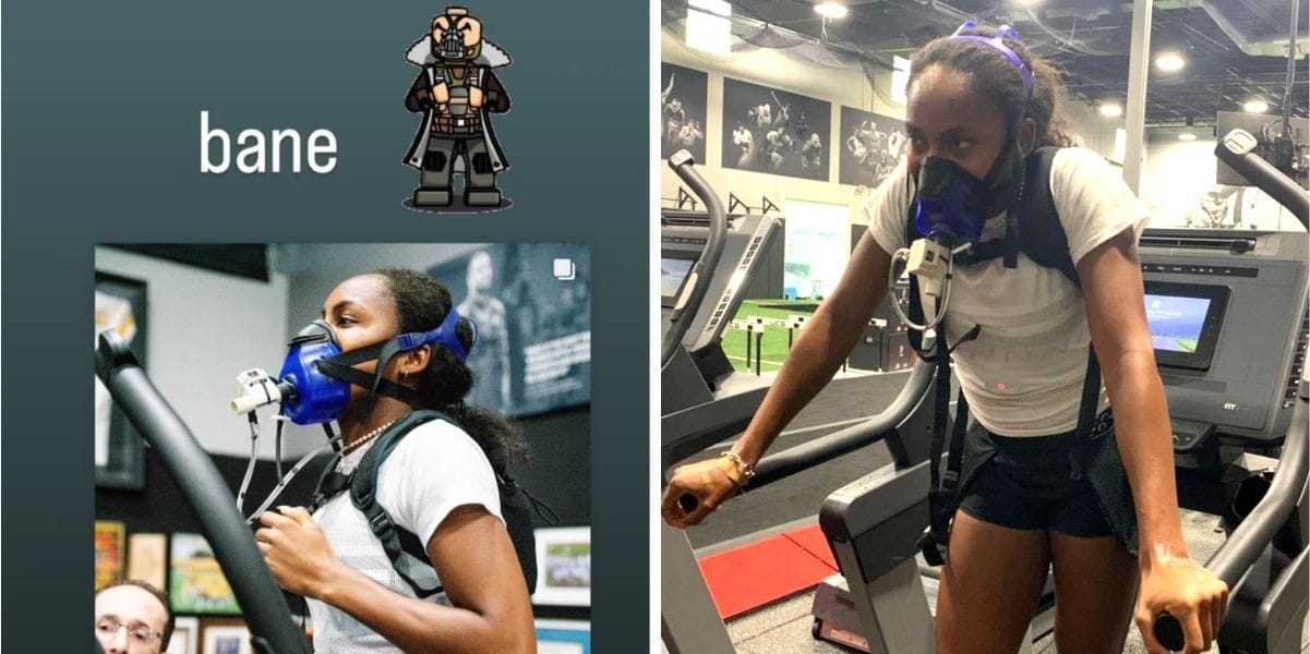 "We back" - Coco Gauff gives a shoutout to 'Bane' from DC Comics; dons ...