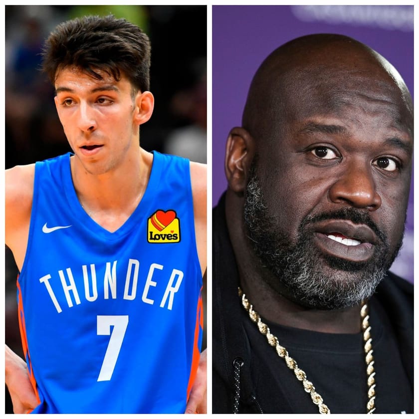 "Took candy from a 7-foot baby": Shaquille O'Neal puts Chet Holmgren's ...