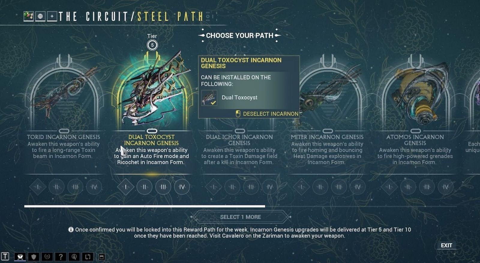 Warframe Incarnon Dual Toxocyst build guide: How to get, evolutions ...