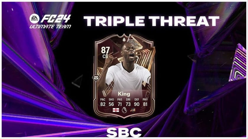 EA FC 24 Triple Threat Hero Ledley King objective: How to complete, expected costs, and more