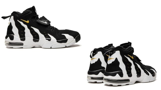 deion sanders: Deion Sanders x Nike Air DT Max '96 "Black/Varsity Maize ...