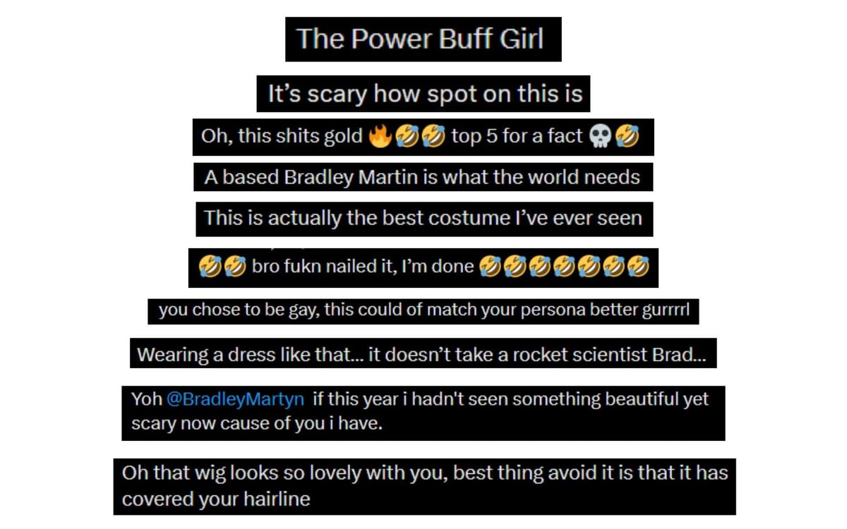 "It’s scary how spot on this is" - Bradley Martyn brings back "buff ...