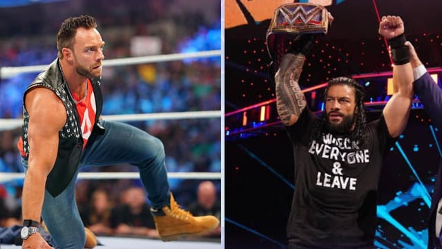 What was LA Knight doing when Roman Reigns won the Universal ...