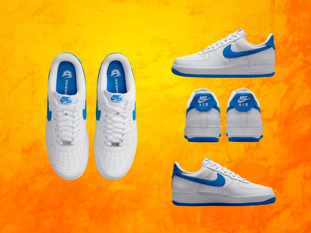 nike flyease: Nike Air Force 1 Low FlyEase “White Royal” shoes ...