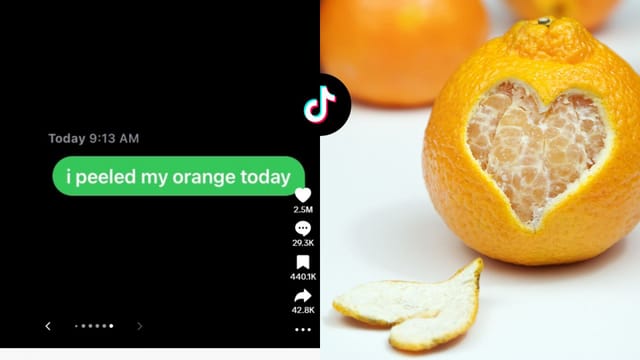 What is TikTok's Orange Peel theory? Viral relationship test claims it ...