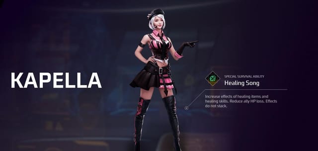 Character: Free Fire MAX में Kapella कैरेक्टर: ताकत, कीमत और खरीदने की ...