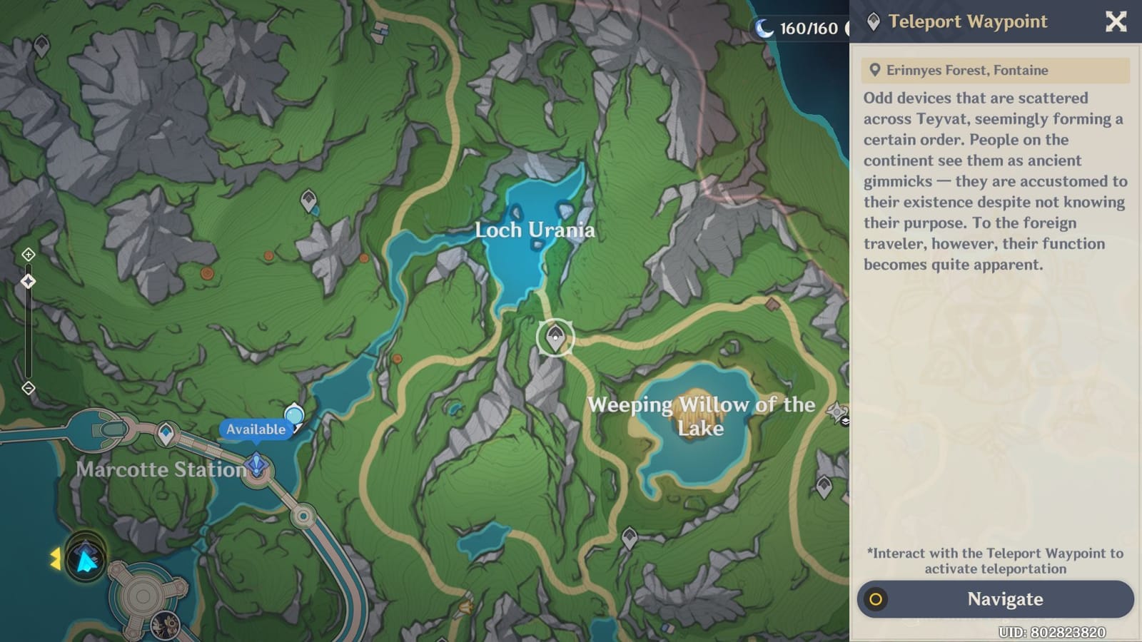 How to search for the Key near the Mouth of the Spring in Genshin Impact