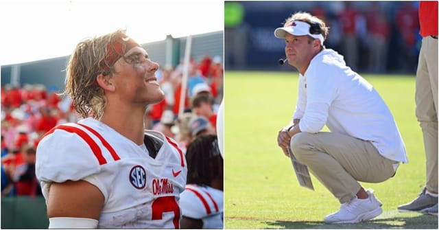 Lane Kiffin drops update on Ole Miss QB Jaxson Dart's availability for ...