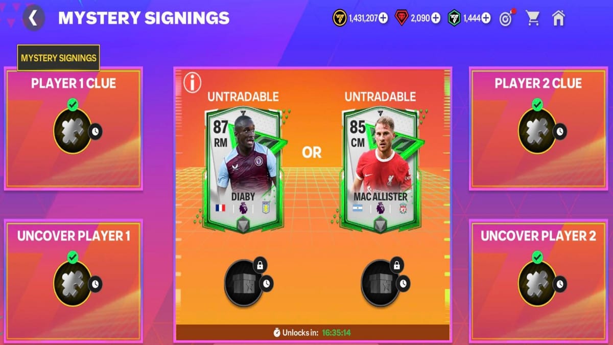 EA FC Mobile Mystery Signings: Mystery Players, stats, and more