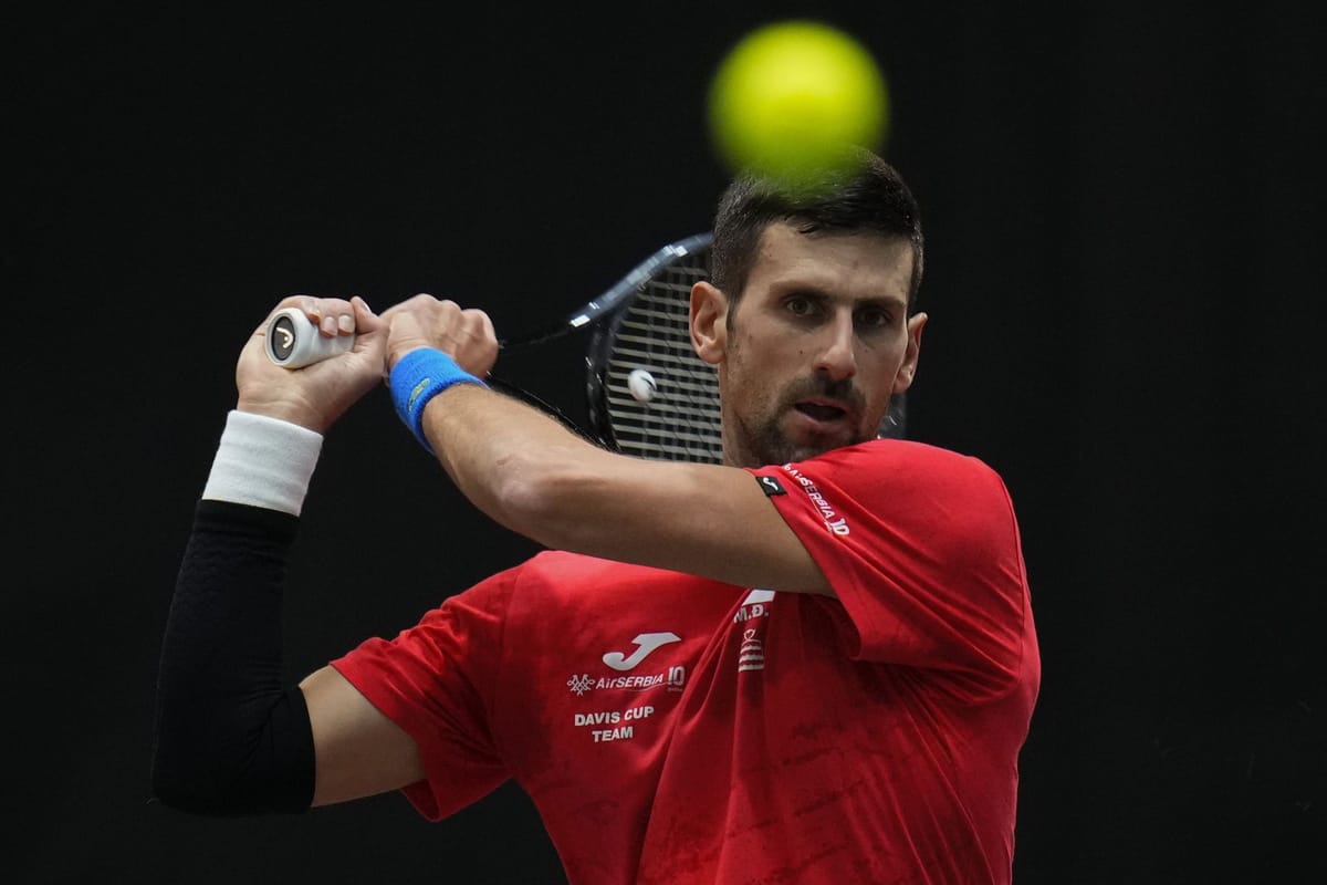 Novak Djokovic and Serbian Davis Cup team make plans to jump out of an ...