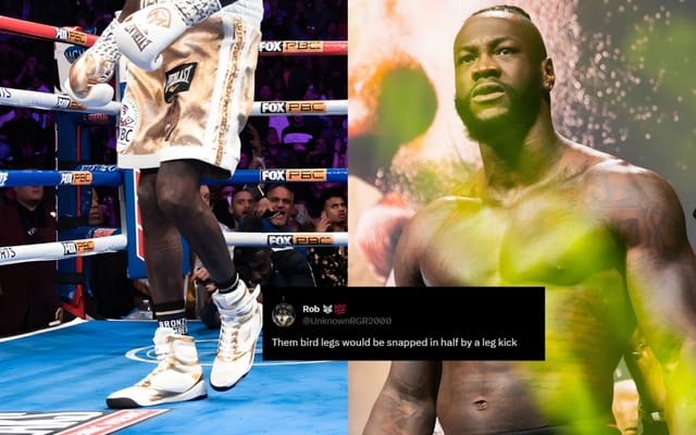 Deontay Wilder MMA: “Bird legs would be snapped in half” - Deontay ...