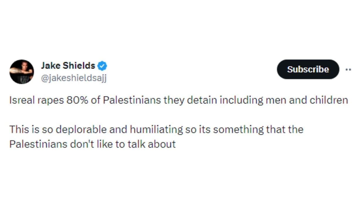 Jake Shields Palestine: “They call me anti-Semitic” - Ex-UFC fighter ...