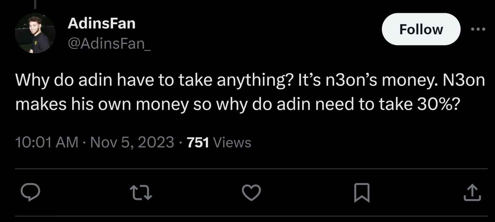 "I really don't gain anything" - Adin Ross reveals he was offered 30% ...