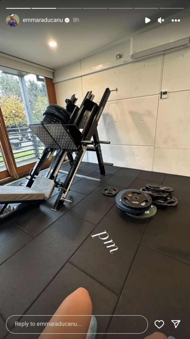 Emma Raducanu shares glimpses of training session as she prepares for ...