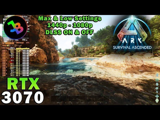 Best Ark: Survival Ascended graphics settings for Nvidia RTX 3070 and RTX 3070 Ti