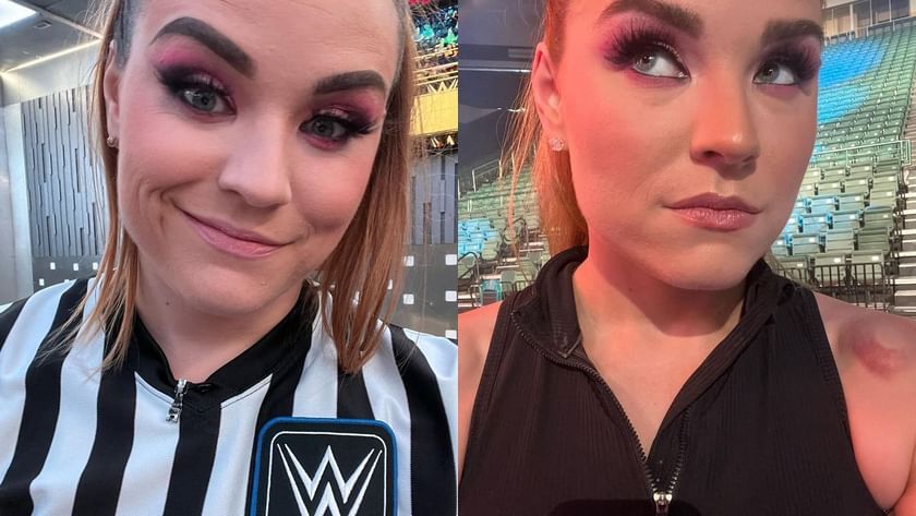 WWE referee Jessika Carr shows off unbelievable 18-year body transformation
