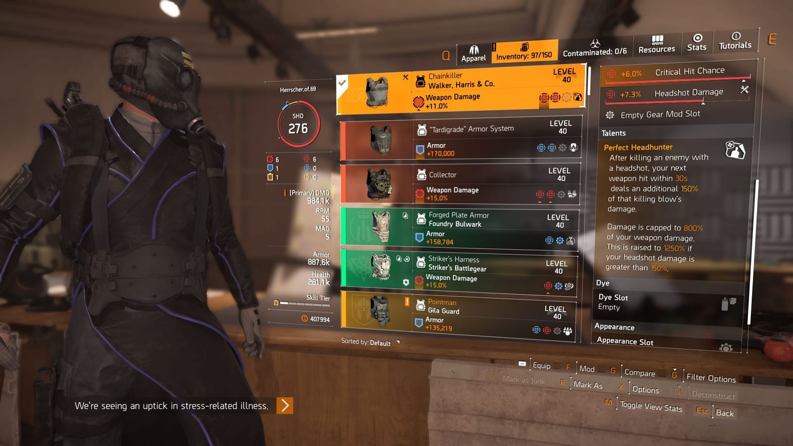 The Division 2 one-shot Sniper build for endgame exploration